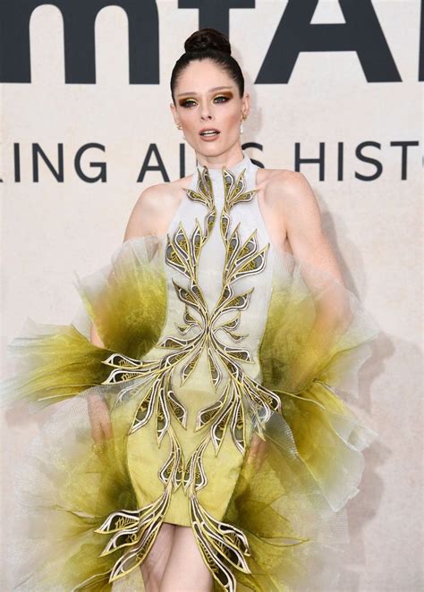 Coco Rocha Stuns In Iris Van Herpen At Amfar Cannes Gala 2022