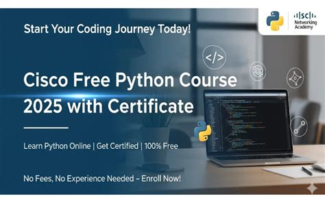 Cisco Free Python Course With Certificate In 2025 Learn Job Ready