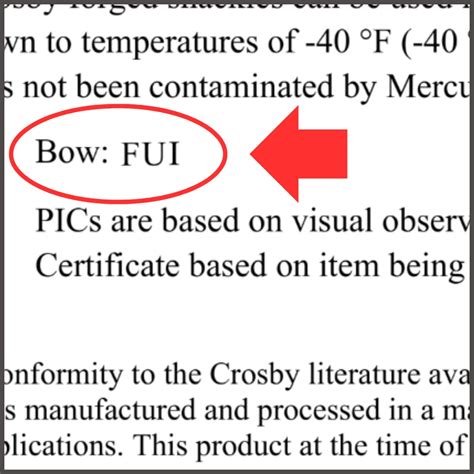 Product Identification Code Pic Product Rigging Equipment Crosby Usa Pt Anugrah Sukses Marine
