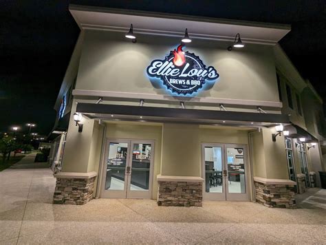 Ellie Lous Brews And Bbq Winter Garden Fl 34787 Menu Reviews