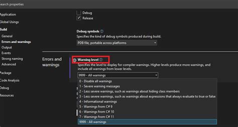 Visual Studio NET Code Analyzer CodeAnalysisTreatWarningsAsErrors Breaking Stack Overflow