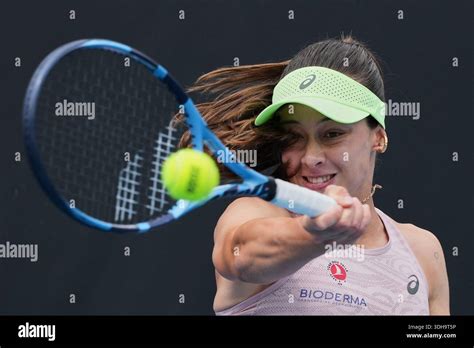 Zeynep Sonmez Of Turkey Plays A Forehand Return To Anna Bondar Of