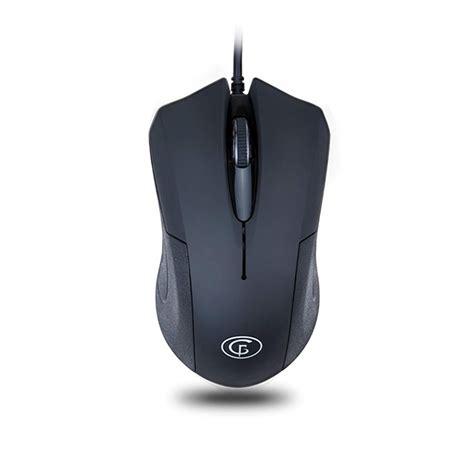 GoFreetech Wired 1000DPI Mouse Black Nerd On The Run
