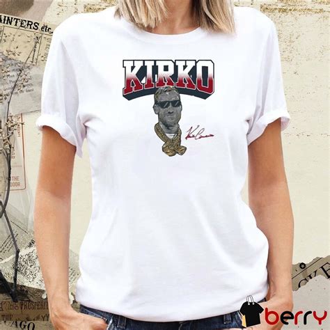 Atlanta Football Kirk Cousins Kirko Chainz Atl Signature T Shirt