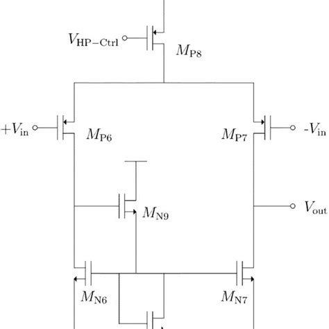 Feedforward Amplifier In The Recording System Download Scientific