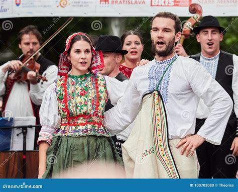 Bratislava Slovakia September 1 2017 Dancers Dancing In