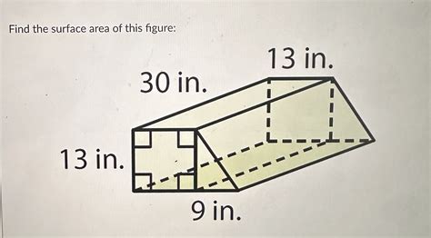 Solved Find The Surface Area Of This Figure Chegg Com
