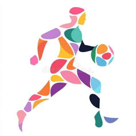 Colorful Abstract Human Figure Stock Illustration Illustration Of Figure Synthography 331061760