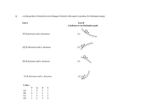 Multiple Choice Kinematics Problem
