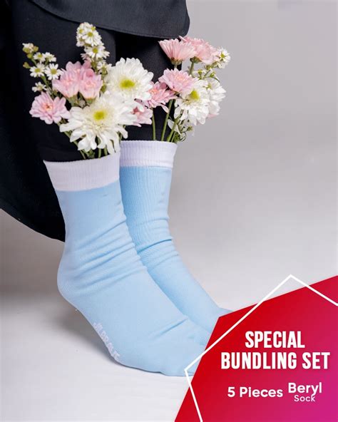 Jilbrave Official Store Beryl Socks Paket 5