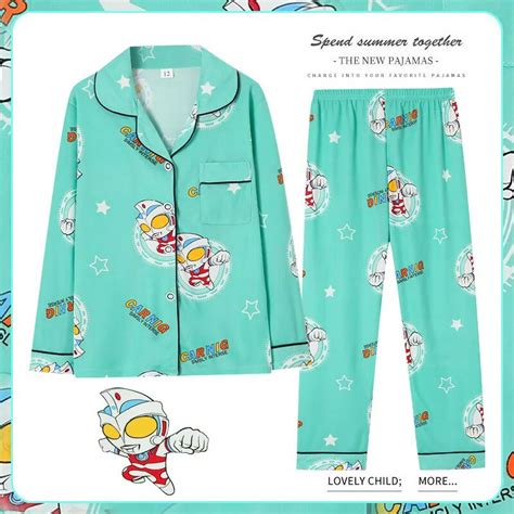 Pijamas De Dibujos Animados Para Niños Y Niñas Ropa De Dormir Kawaii