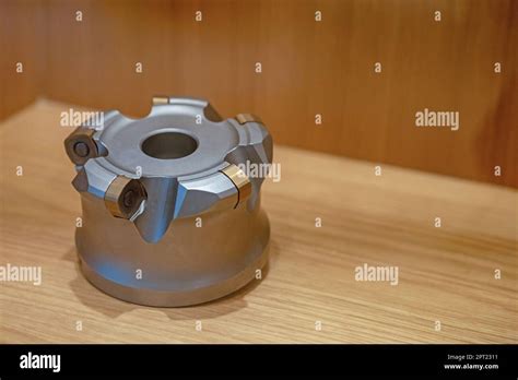 Indexable Tool On The Table For Cnc Machines Stock Photo Alamy