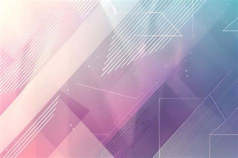 Abstract Geometric Shapes Intersect Dynamically Creating A Visually