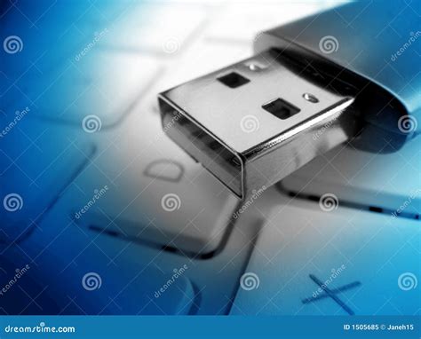 USB Memory Stick Stock Image Image Of Digital Computing