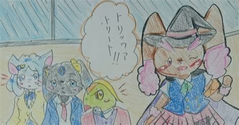 ぽけスク】 【ぽけスク】トリック ア トリート！【追記】 仁瑛のイラスト Pixiv