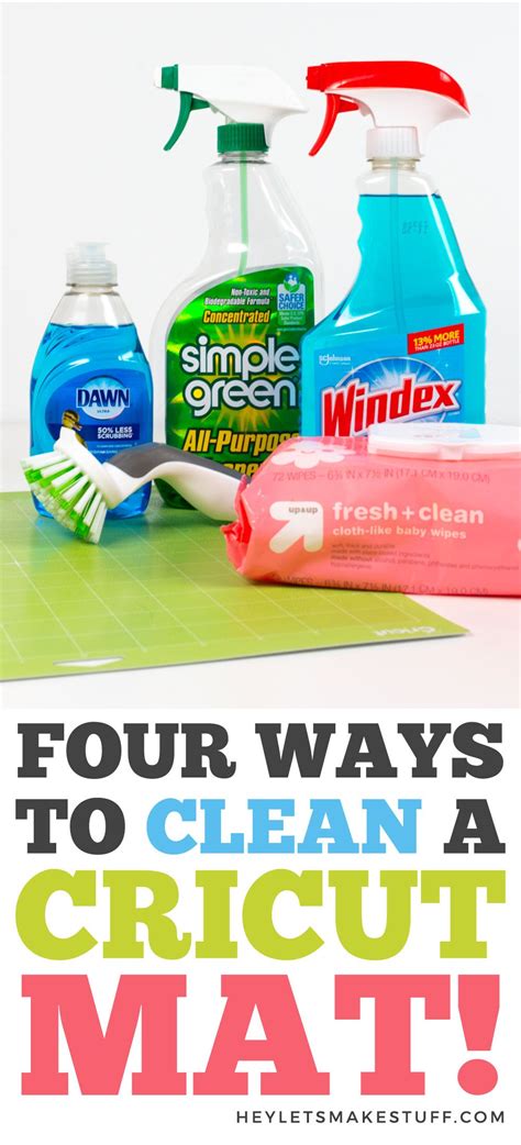 Four Methods To Clean A Cricut Mat So Its Sticky Again