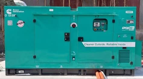 125 Kva 3 Phase Cummins Diesel Generator At ₹ 455875piece Cummins