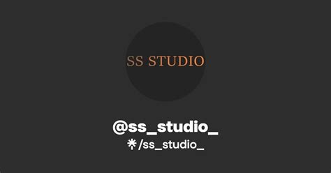 Ss Studio Instagram Facebook TikTok Linktree