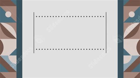 Geometric Muted Color Palette Minimalist Social Media Modern Powerpoint Background For Free