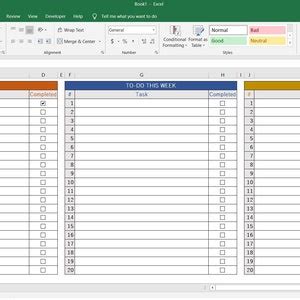 To Do List Excel Spreadsheet Etsy To Do List Excel Spreadsheet Etsy