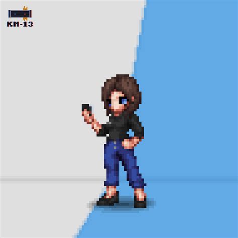 A Small Samsungs Sam Idle Animation In Ffbe Style R Pixelart