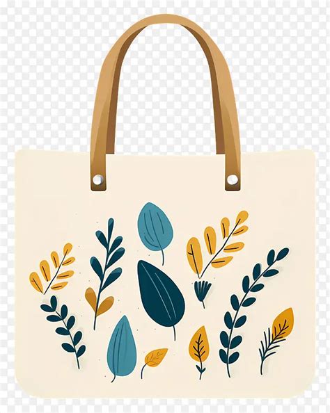 手提袋 风格化花卉手提袋实用且有吸引力png图片素材下载图片编号11332833 Png素材网