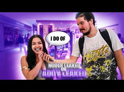 Would You Rather Have Your Nudes Leaked Or Your Addy Leaked PUBLIC INTERVIEW MALL EDITION