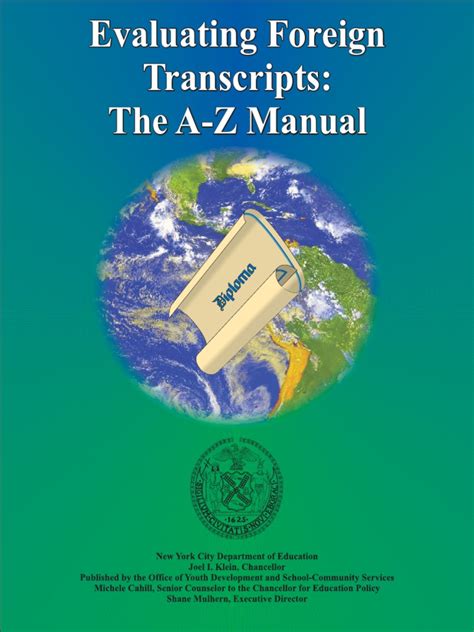 Evaluating Foreign Transcripts Pdf Pdf Middle Schools Educational