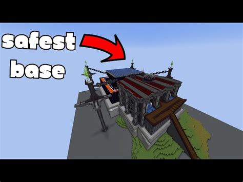 The Pit Minecraft Safest Base Minecraft Map