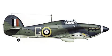 Asisbiz Fleet Air Arm 825NAS Sea Hurricane IIb G Z4550 Aboard HMS