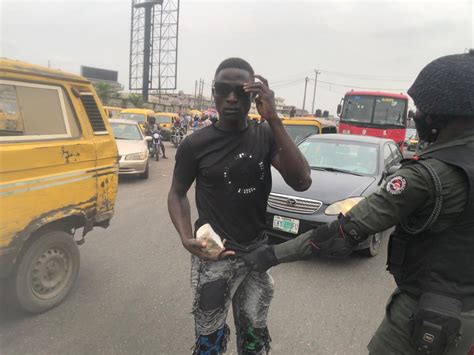 Lagos Taskforce Arrests Okada Riders Who Ply Highways Restricted