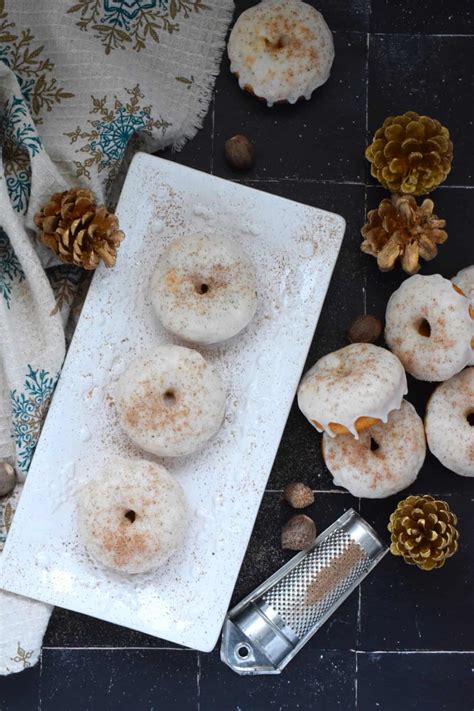 Glazed Eggnog Donuts Lord Byrons Kitchen