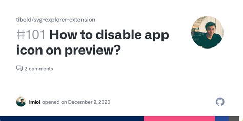 How To Disable App Icon On Preview Issue Tibold Svg Explorer