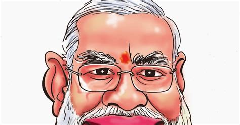 Shery Artist Caricature Of Narendra Modi Shery Artist Deepika