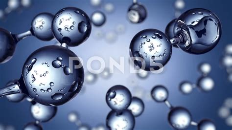 Water Molecule Polarity Animation