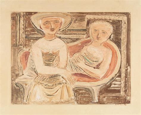 Due Figure By Massimo Campigli Artsalon