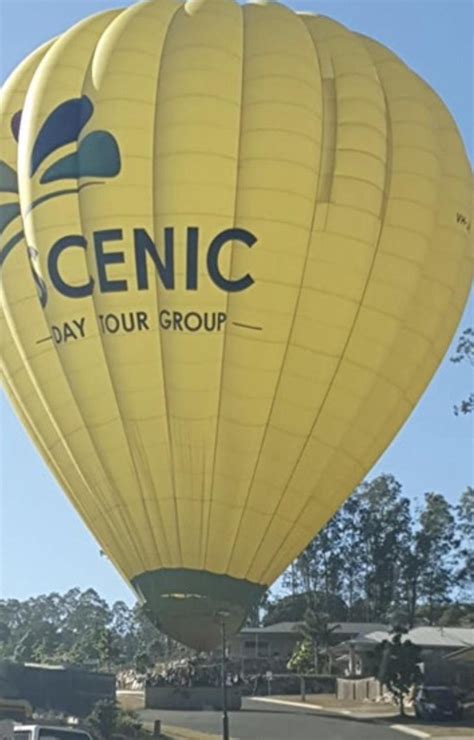 Hot Air Balloons Suburban Beaudesert Landing The Courier Mail