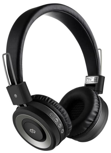 Купить наушники с микрофоном Digma BT-11 (черный) в Минске ...