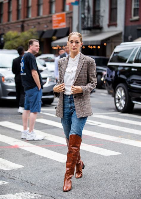 Guía Para Combinar La Blazer De Cuadros Esta Temporada