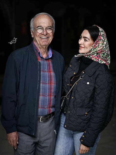 عکس پدر و دختری غلامرضا نیکخواه و نیلوفر نیکخواه