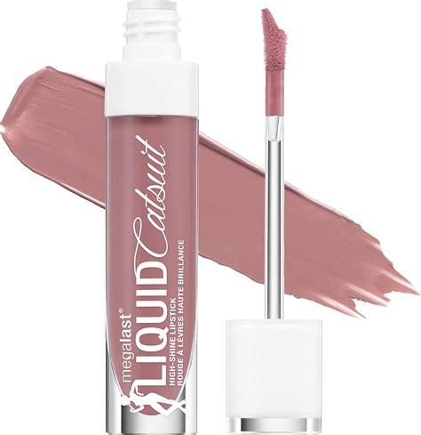Wet N Wild Megalast Liquid Catsuit High Shine Lipstick Send Nudes