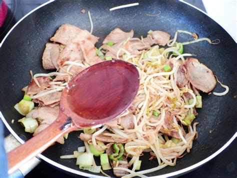 돼지고기 숙주볶음 굴소스 숙주나물 볶음
