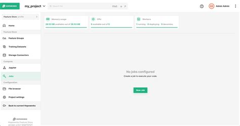 Run Python Job Hopsworks Documentation
