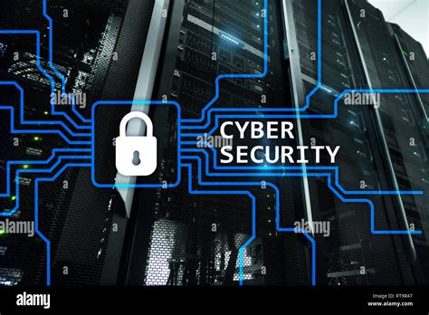 Cyber Security Information Privacy And Data Protection Concept On