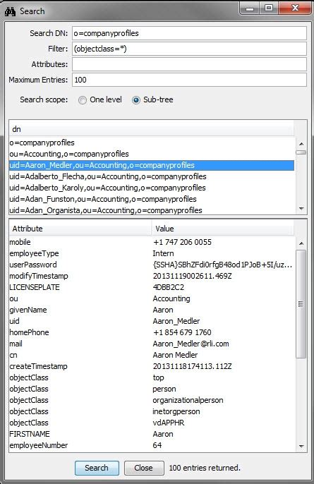 LDAP Browser Guide Radiant Logic Documentation