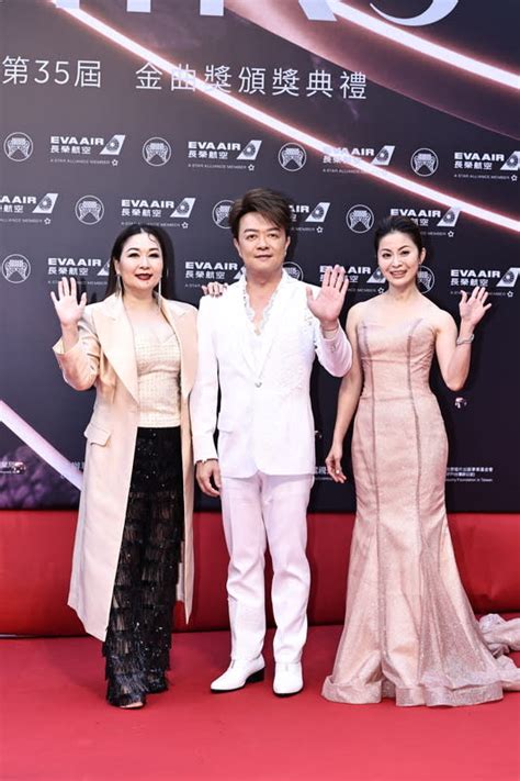 金曲35星光 翁立友、張秀卿亮相紅毯 圖