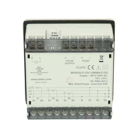 Multifunction meter Selec MFM384-C-CU-G-RoHS | Automation24