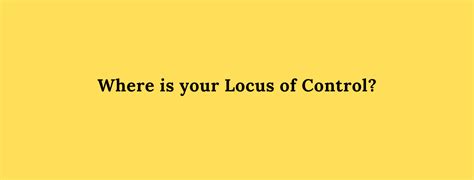 The Locus Rule
