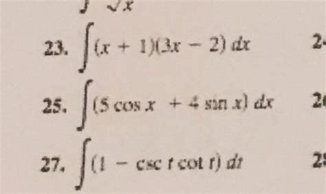 Solved Finding An Indefinite Integral In Exercises Chegg