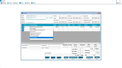 Gst Billing Accounting And Inventory Software Full Source Code By